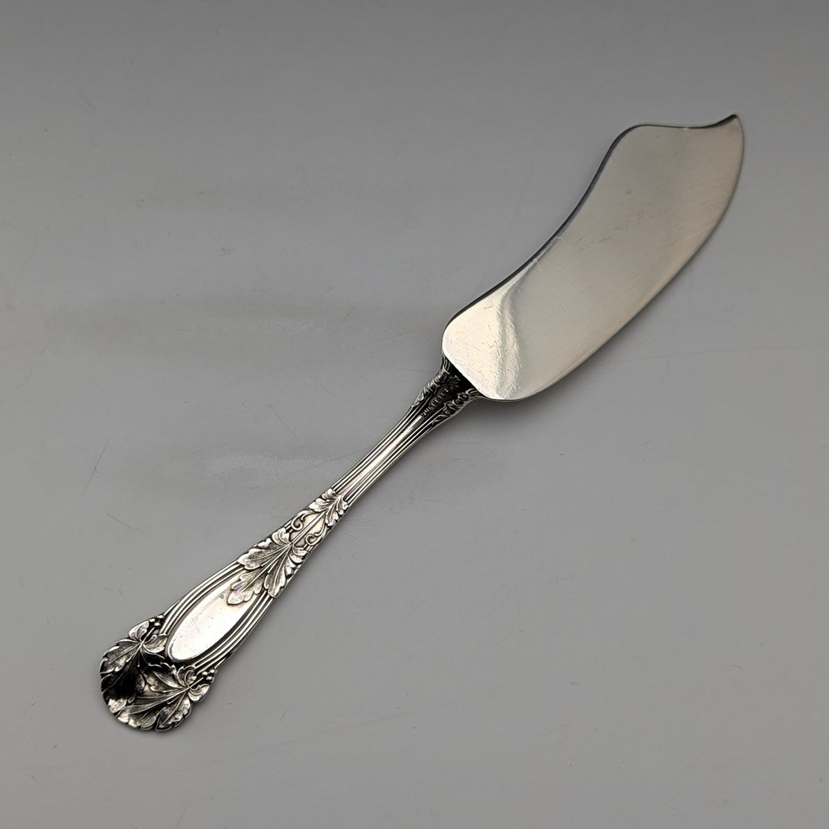 Circa 1905 American antique sterling silver butter knife 38g FRANK W ...
